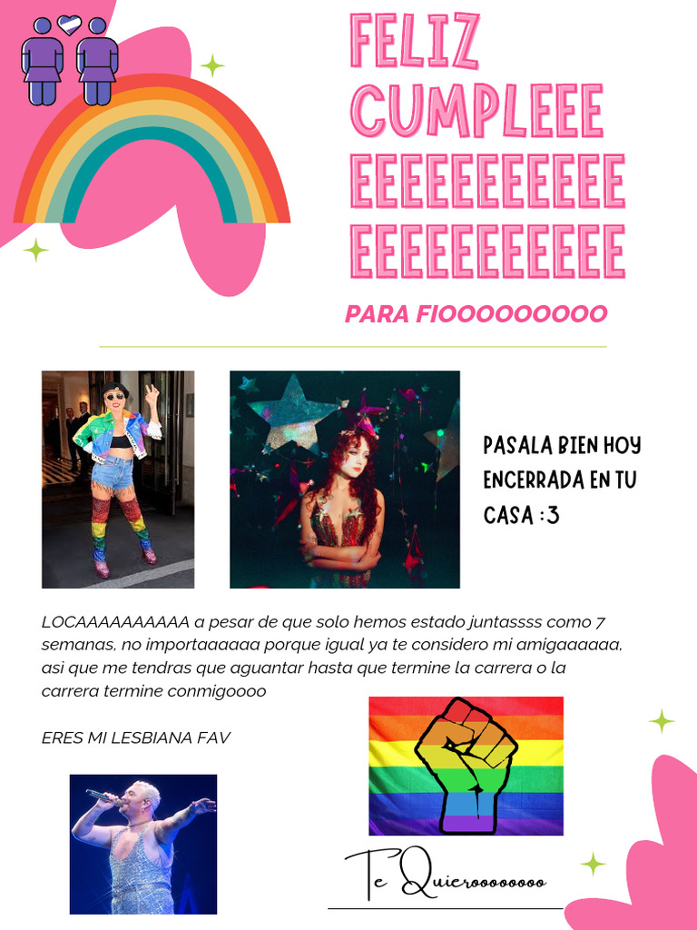 Carta de Cumpleaños | PDF