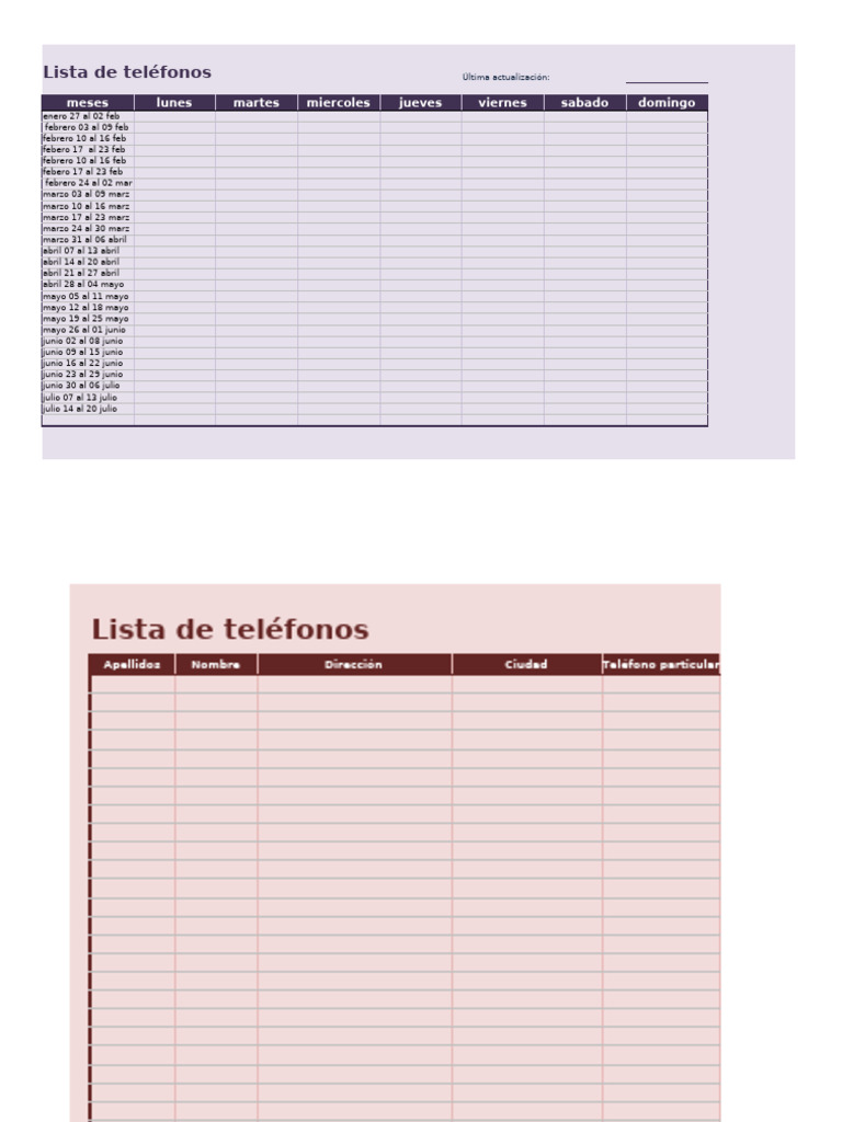 Lista de Teléfonos Actualizada 2023 | PDF
