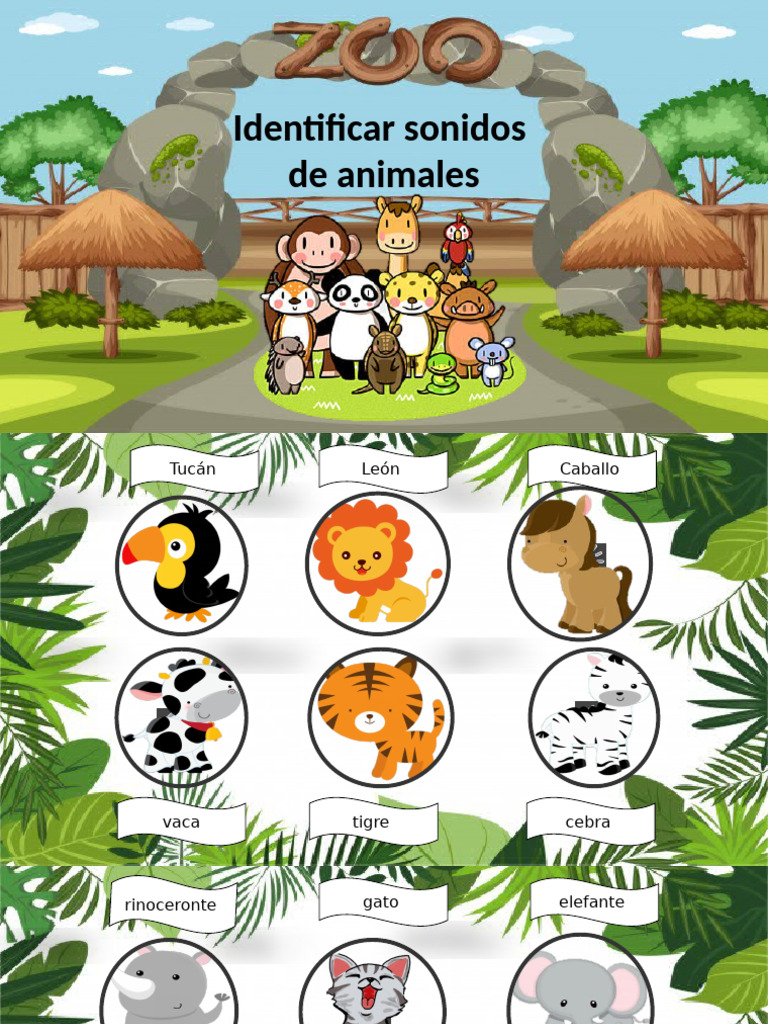 Sonidos de Animales: Guía Completa | PDF
