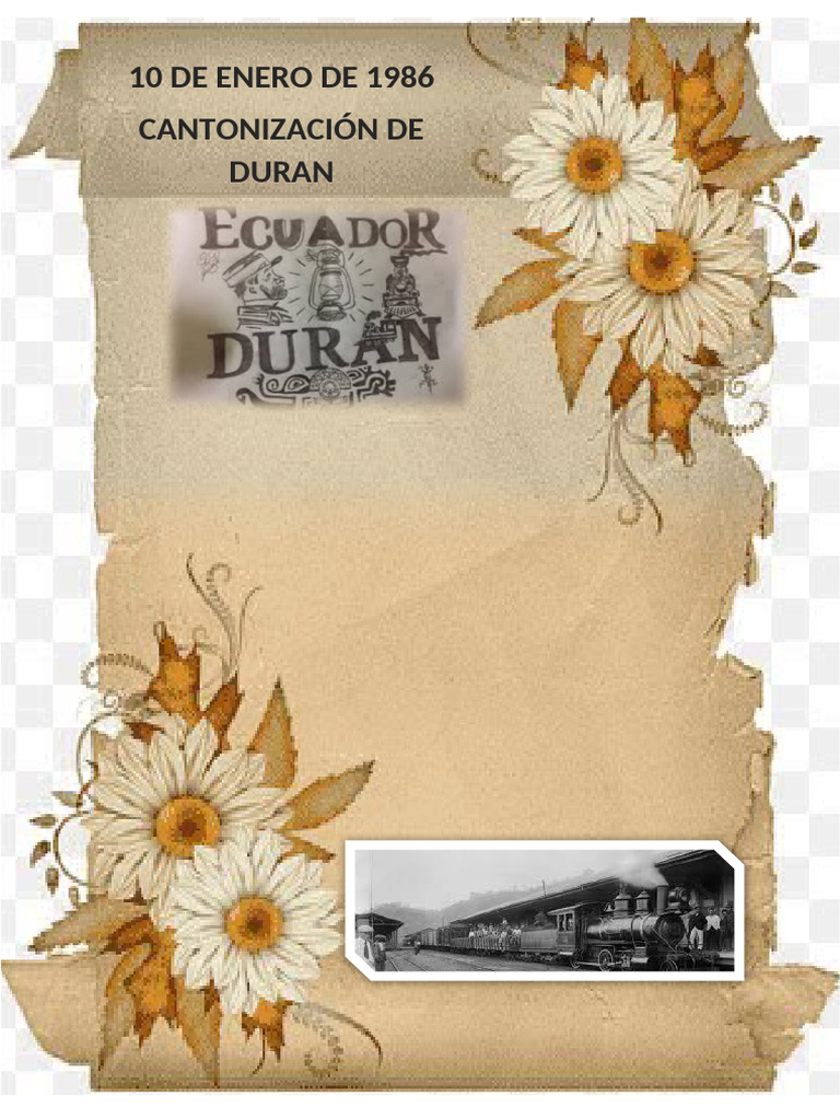 Cantonizacion de Duran | PDF