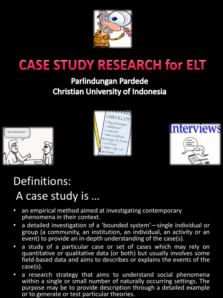 Case Study Research For Elt | PDF | Case Study | Qualitative Research