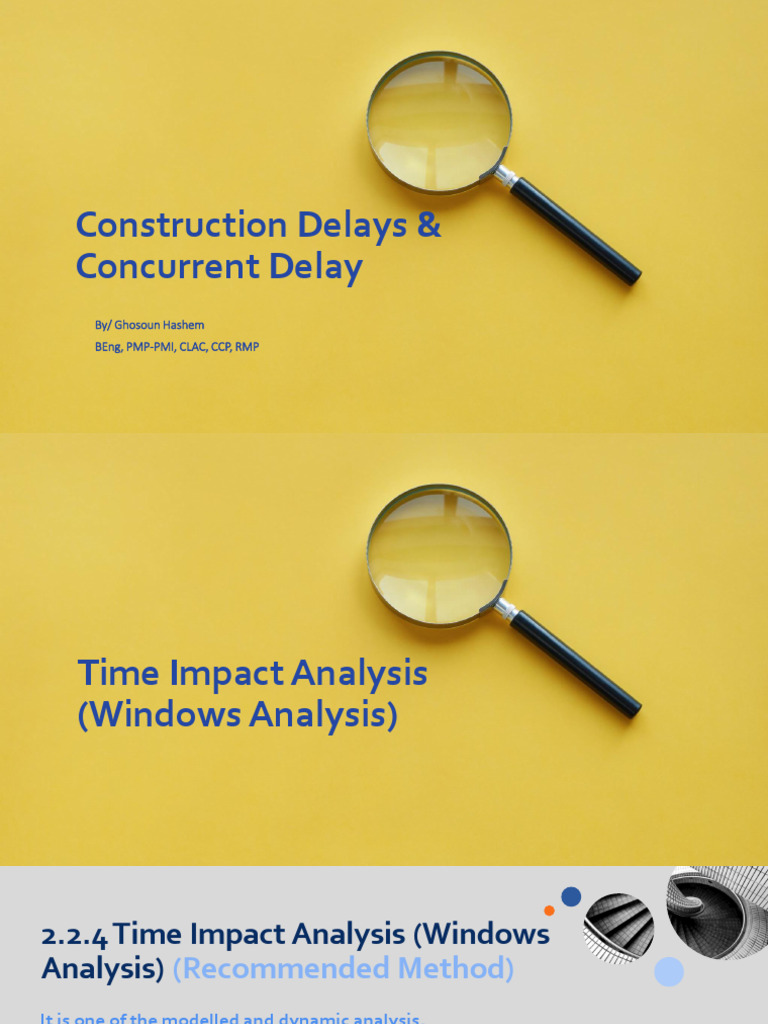 5.1 09 Time Impact Analysis | PDF