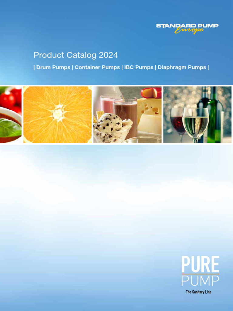 SPE Pure Pump Product Catalog 2024.2 | PDF | Pump | Mechanical Engineering