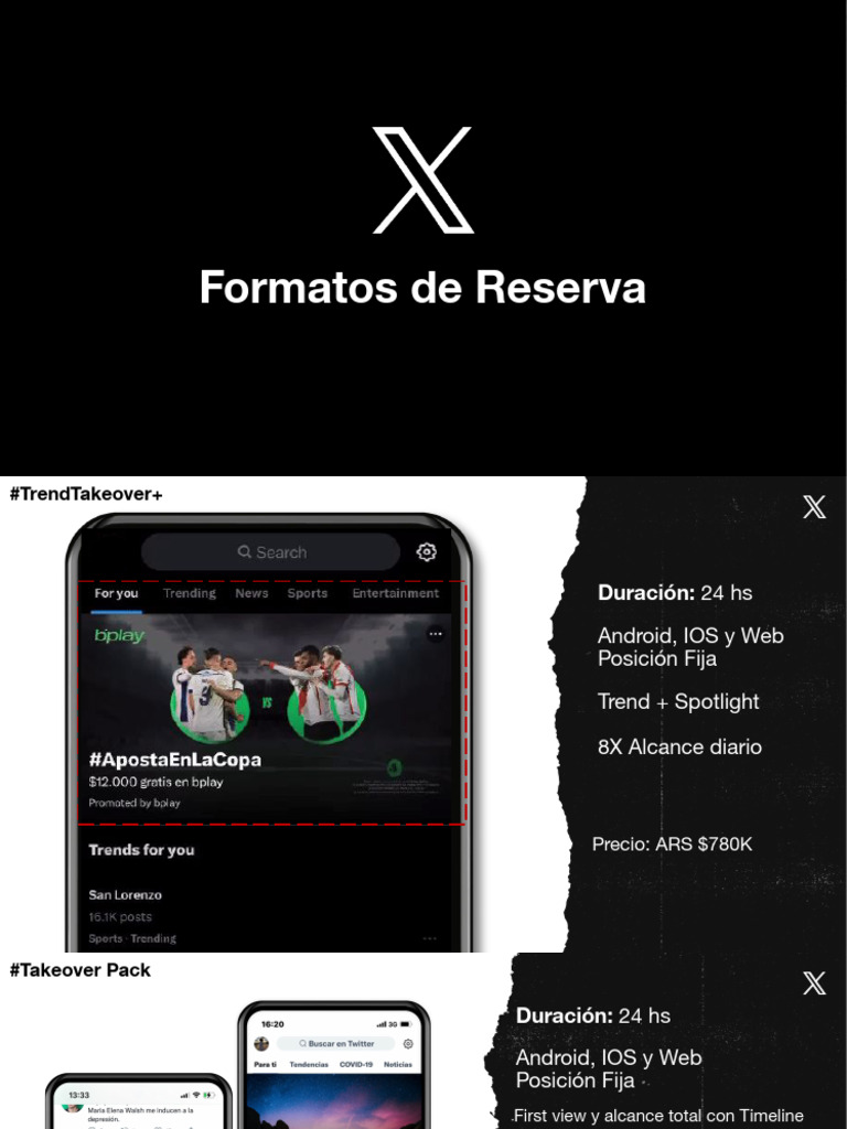 Formatos de Reserva | PDF