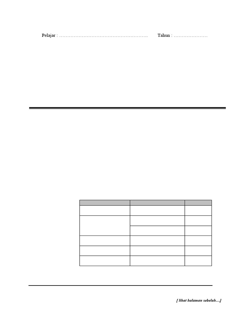 Bm2 SK THN 4 2024 by Cikgu Gorgeous | PDF