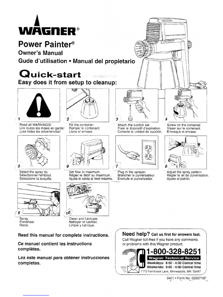 power_painter_owners_manual | PDF | Electrical Connector | Paint