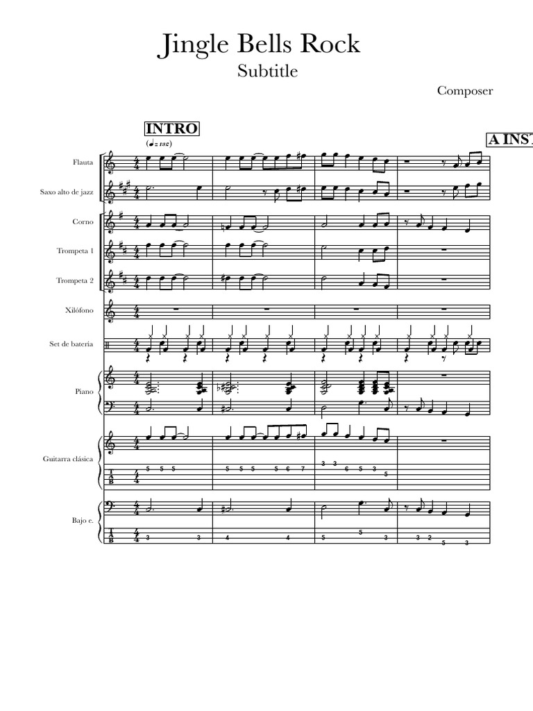 Jingle Bells Rock | PDF
