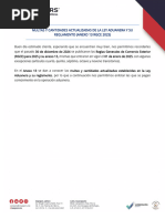 Qué Es El Anexo 22 de Las RGCE | PDF