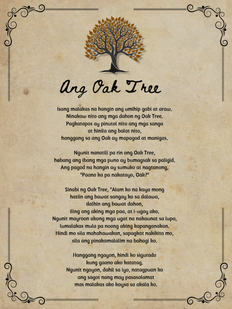 Ang Oak Tree | PDF