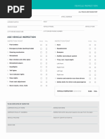 Lyft Vehicle Inspection Form California | PDF