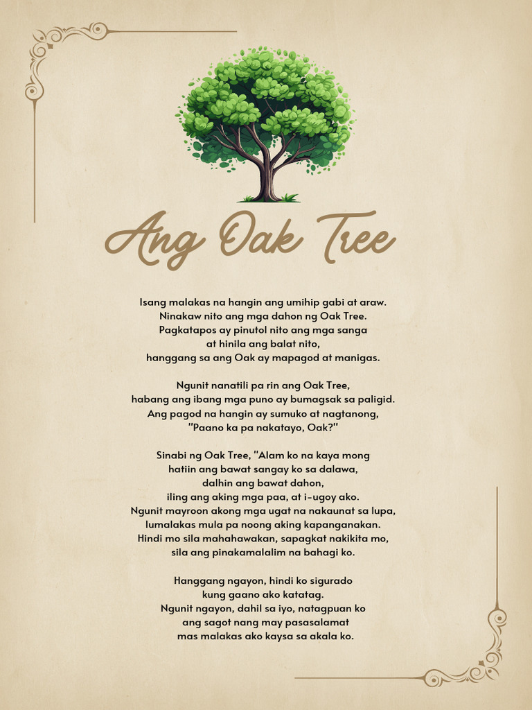 Oak Tree | PDF