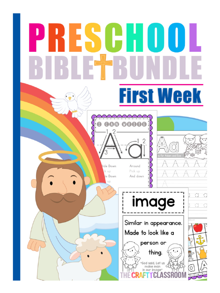 Preschool Bible Bundle FW F | PDF | Shape | Bible