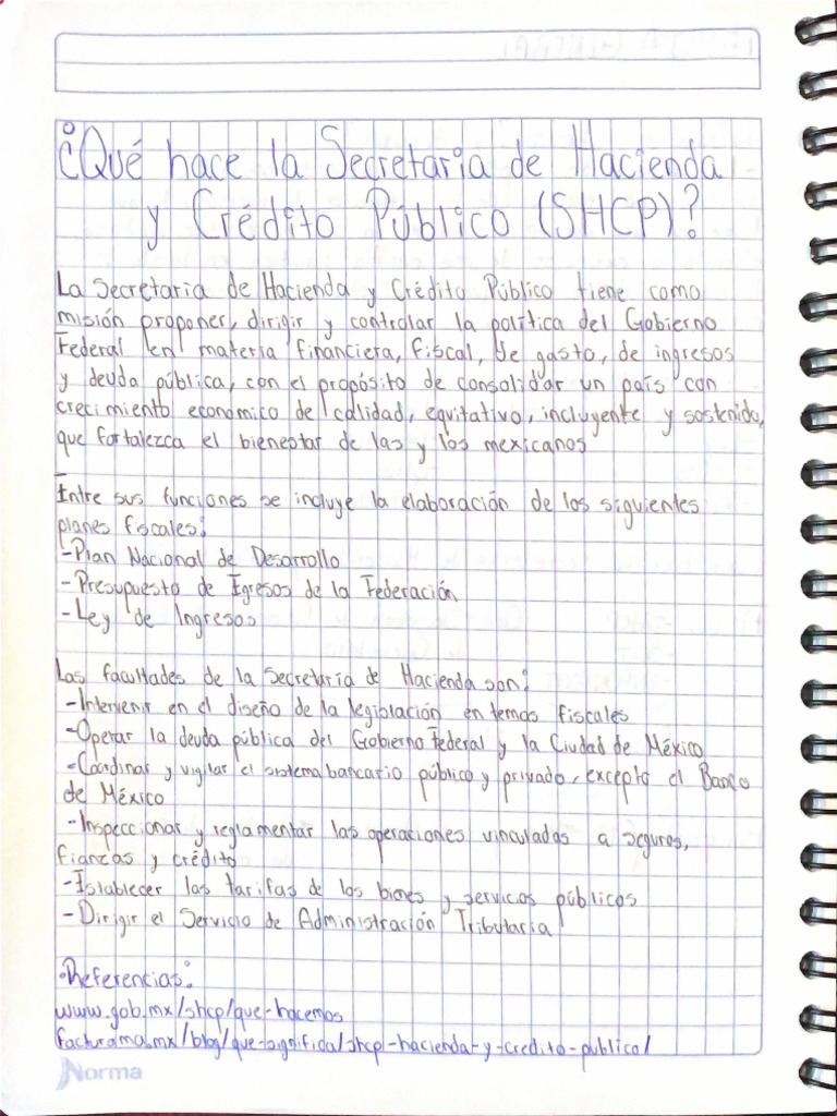 Qué hace la SHCP | PDF