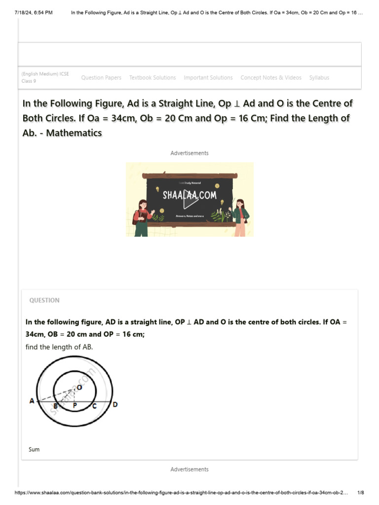 circle17a5 | PDF | Circle | Perpendicular