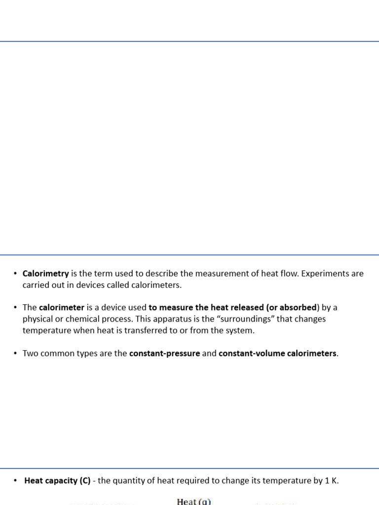 Chem 114 Lab Calorimetry 2 | PDF | Heat | Calorimetry