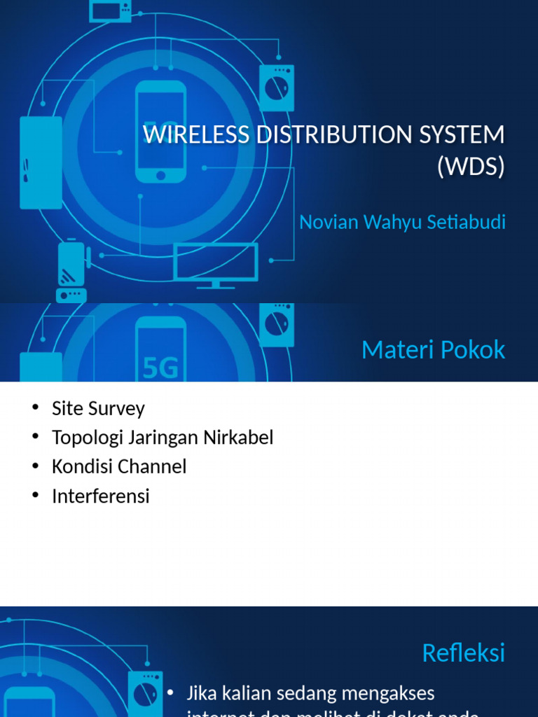 Wireless Distibution System (WDS) | PDF