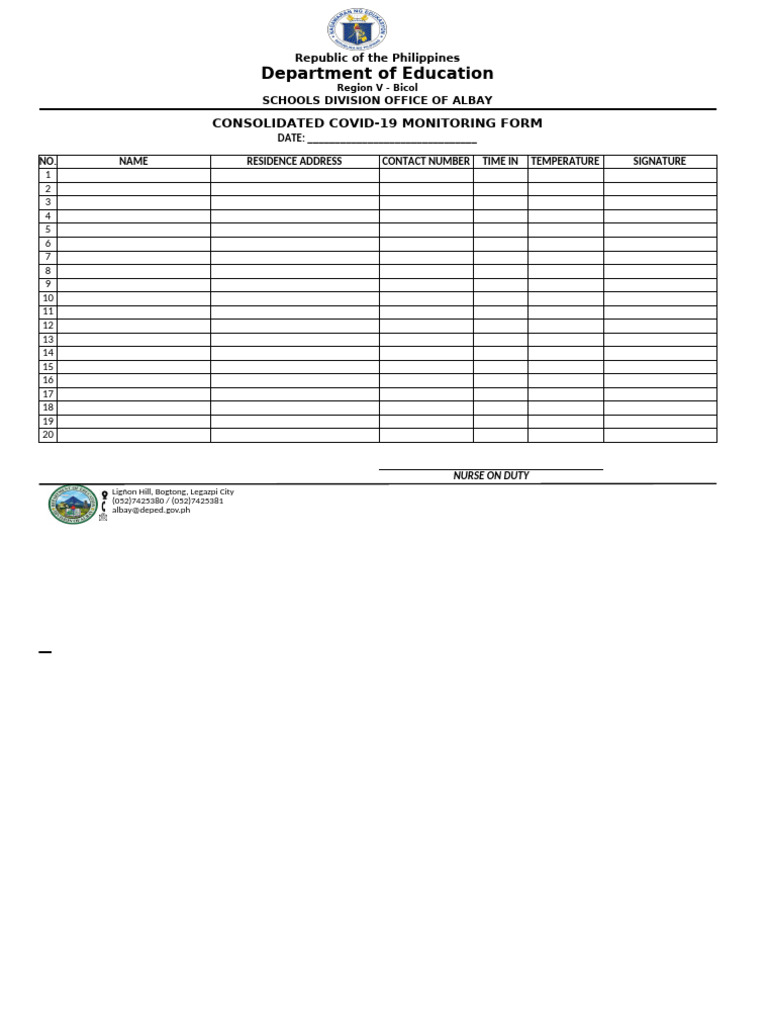 Health Declaration Form With Immuniztion Form | PDF | Vaccines | Common Cold
