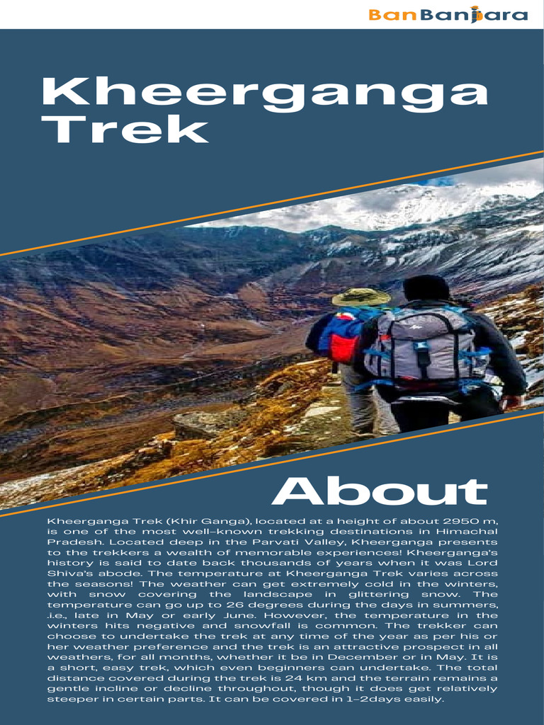 Kheerganga Trek | PDF