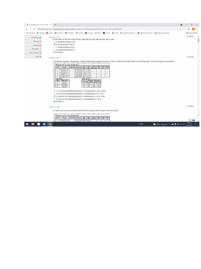 khảo sát thi Huỳnh Văn lân 4048 | PDF