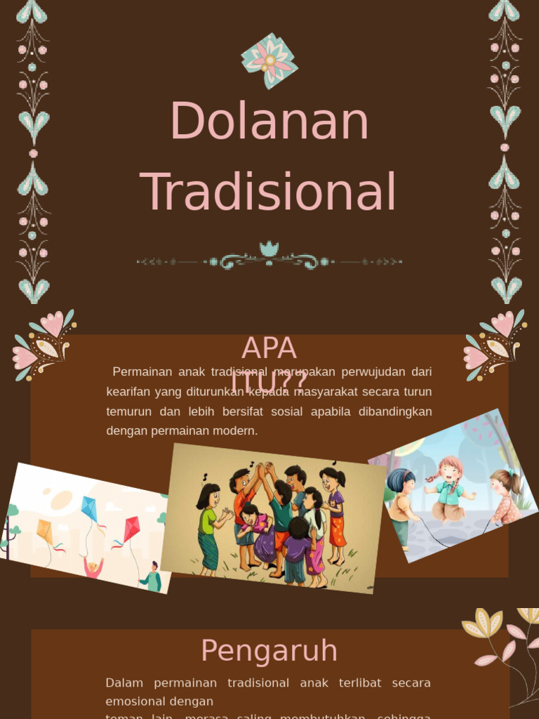 Tipe Dolanan Tradisional | PDF