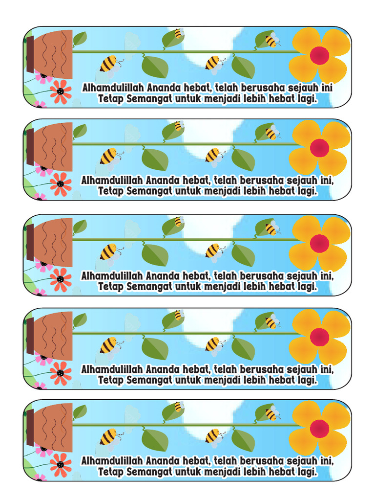 Motivasi untuk Ananda Hebat | PDF