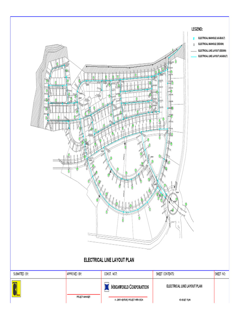 10-031_P-04 SITE DEVT_ELECT NETWORK SYSTEM-PLAN | PDF
