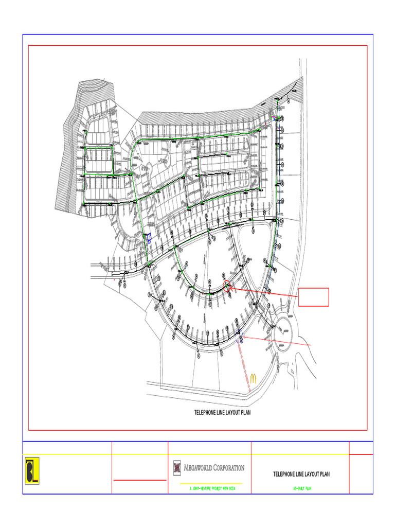 Telephone Line Layout Plan | PDF