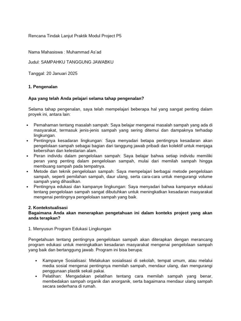 RTL Praktik Modul Project P5 | PDF