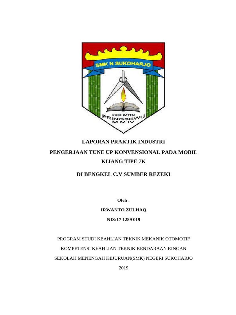 Laporan Praktik Industri Tune Up | PDF