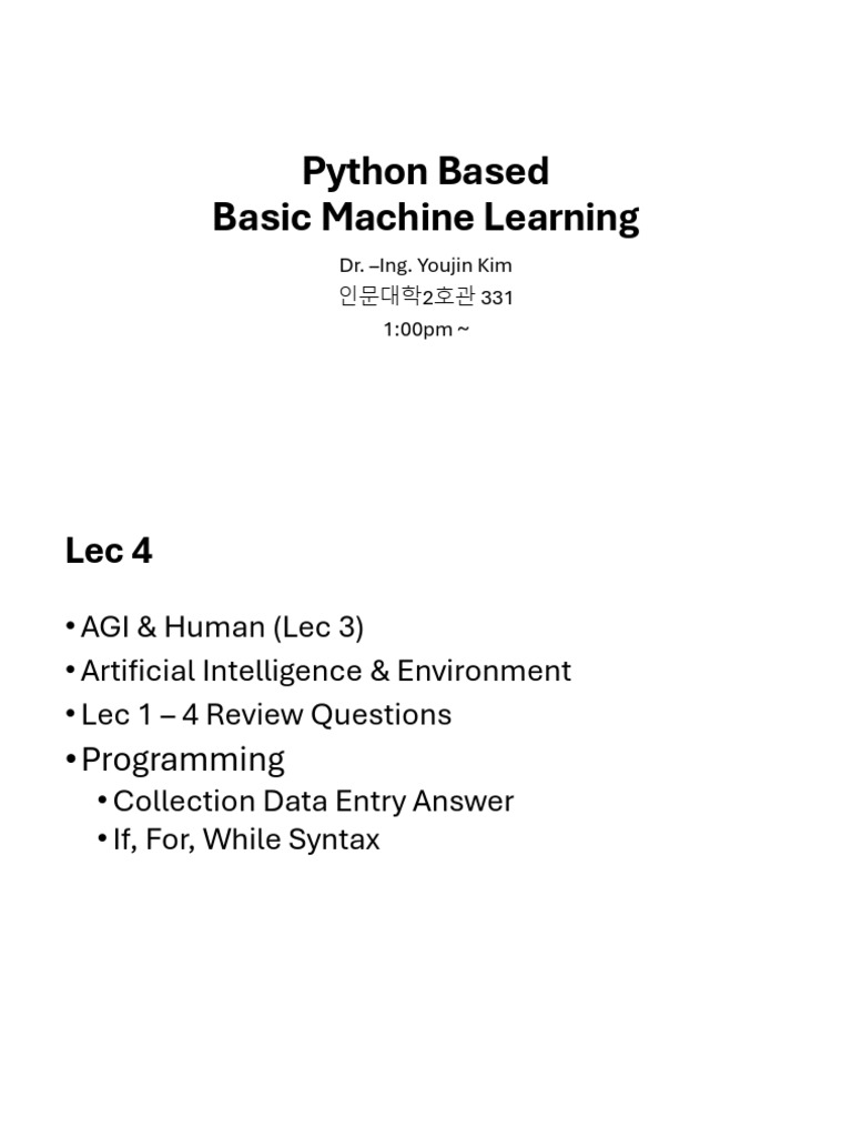 PBBML L4 | PDF | Control Flow | Data Center