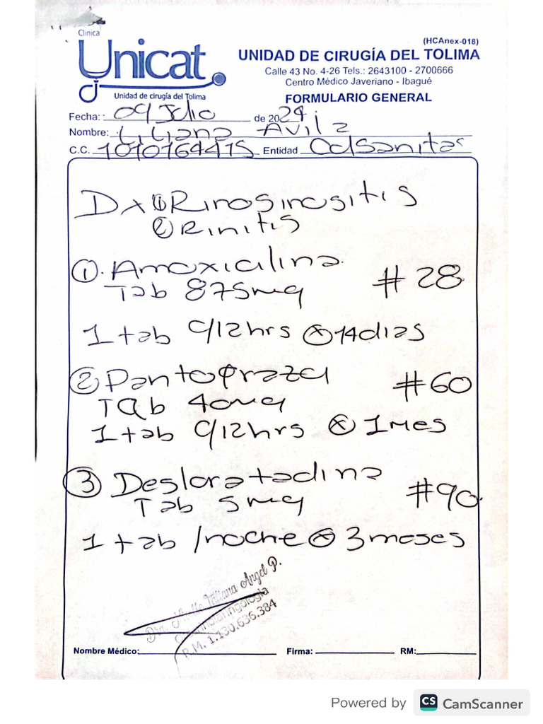 Amoxicillin Panta Deslo | PDF