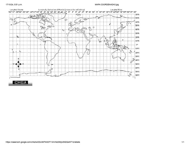 MAPA COORDENADAS.2 | PDF