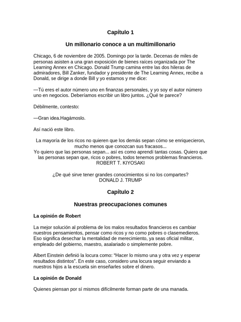 Capítulos 1-5 | PDF | Inteligencia | Donald Trump