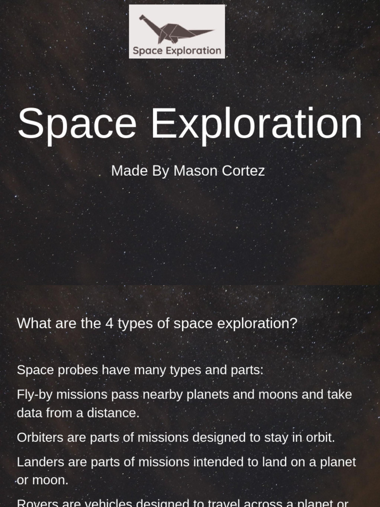 Space Exploration | PDF | Space Exploration | Outer Space