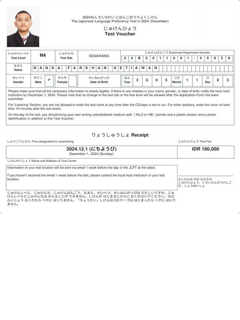 24b2011001-40039 - Nanda Farkhan Setiawan | PDF | Standardized Tests ...