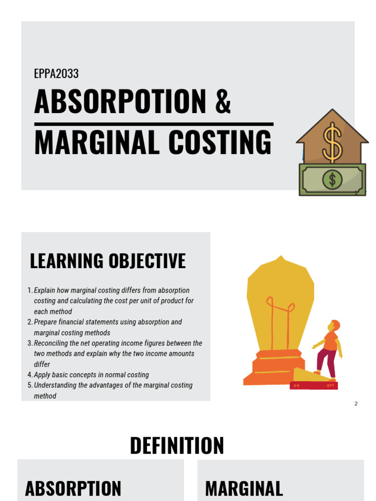 10. Marginal and Absorption Costing EPPA2033 | PDF | Cost Of Goods Sold ...