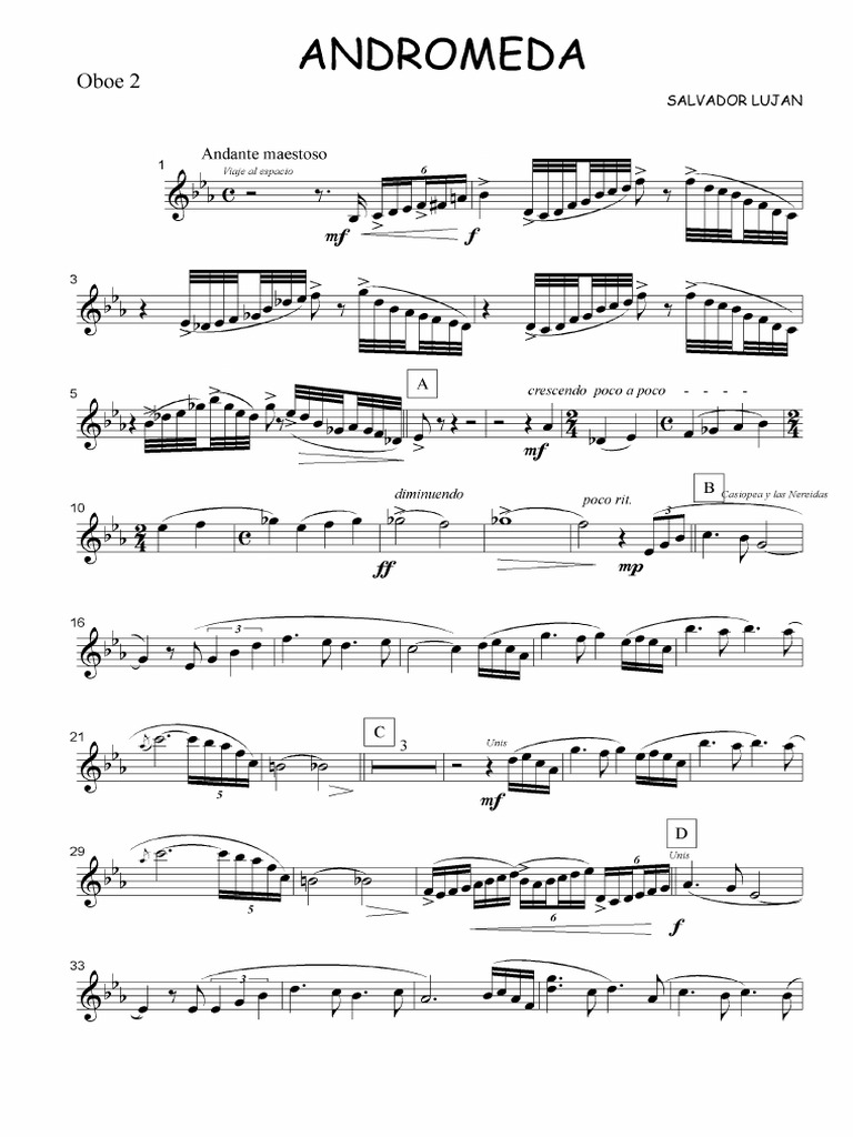 Andromeda 03 Oboe 2 | PDF