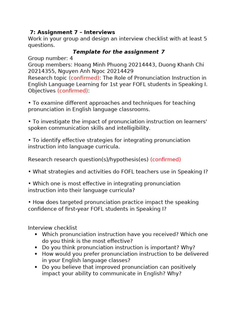 Week 7 Group 6 | PDF