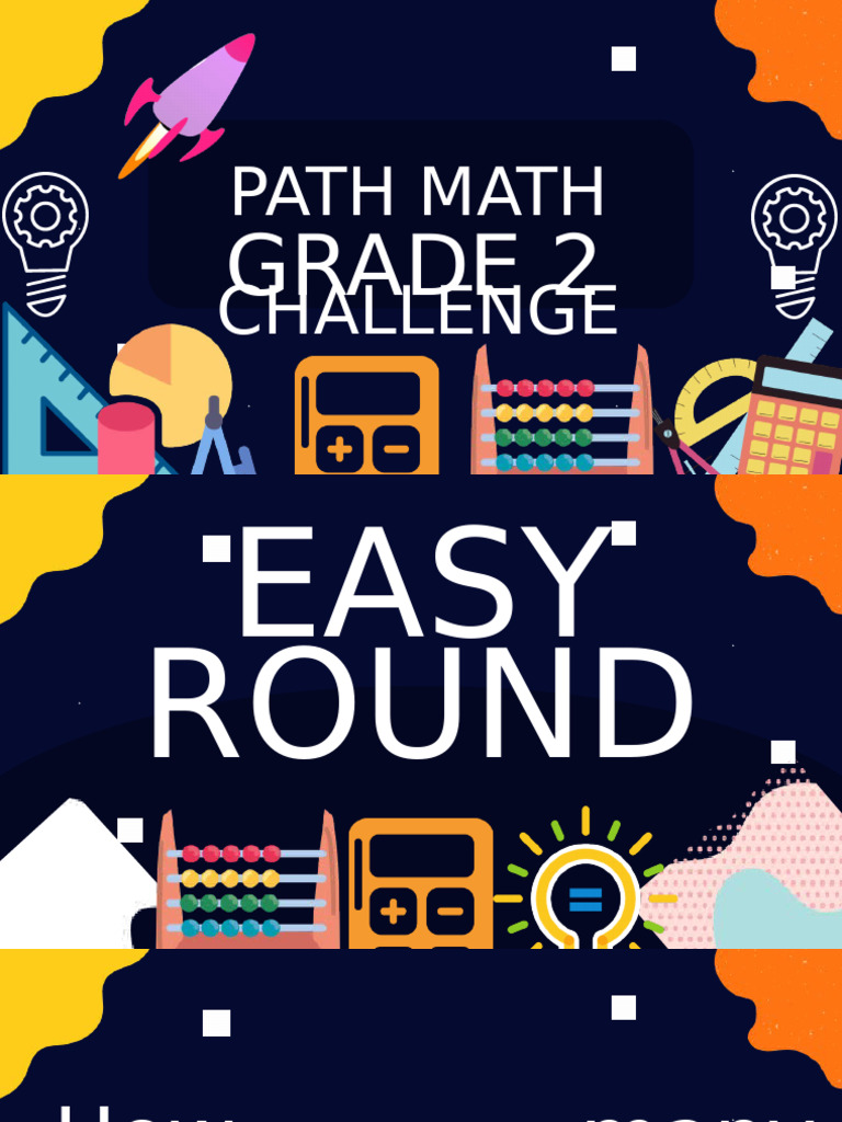 Grade 2 Math Challenge Quiz | PDF | Elementary Mathematics | Mathematics
