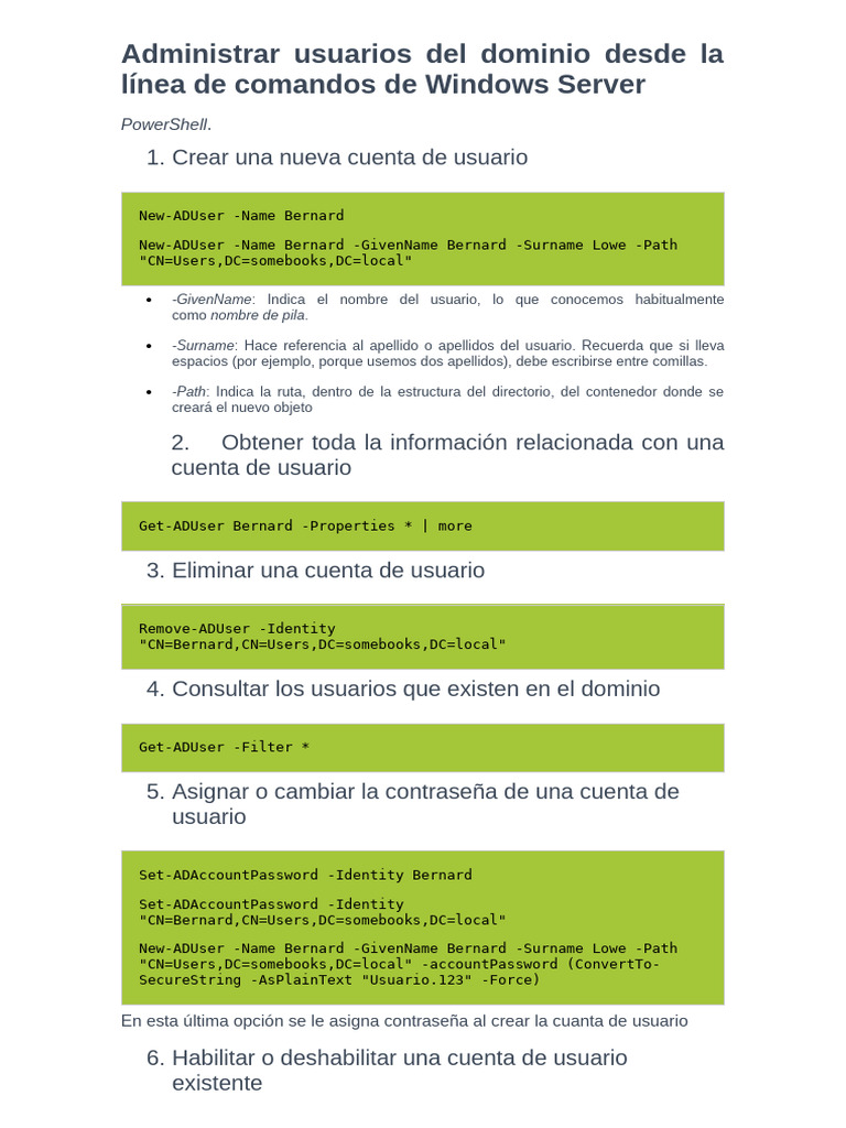 Administrar usuarios, equipos, grupos, unidades organizaritivas del ...