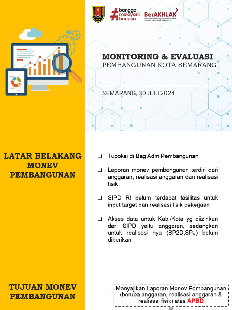 Materi Monitoring & Evaluasi.pptx | PDF