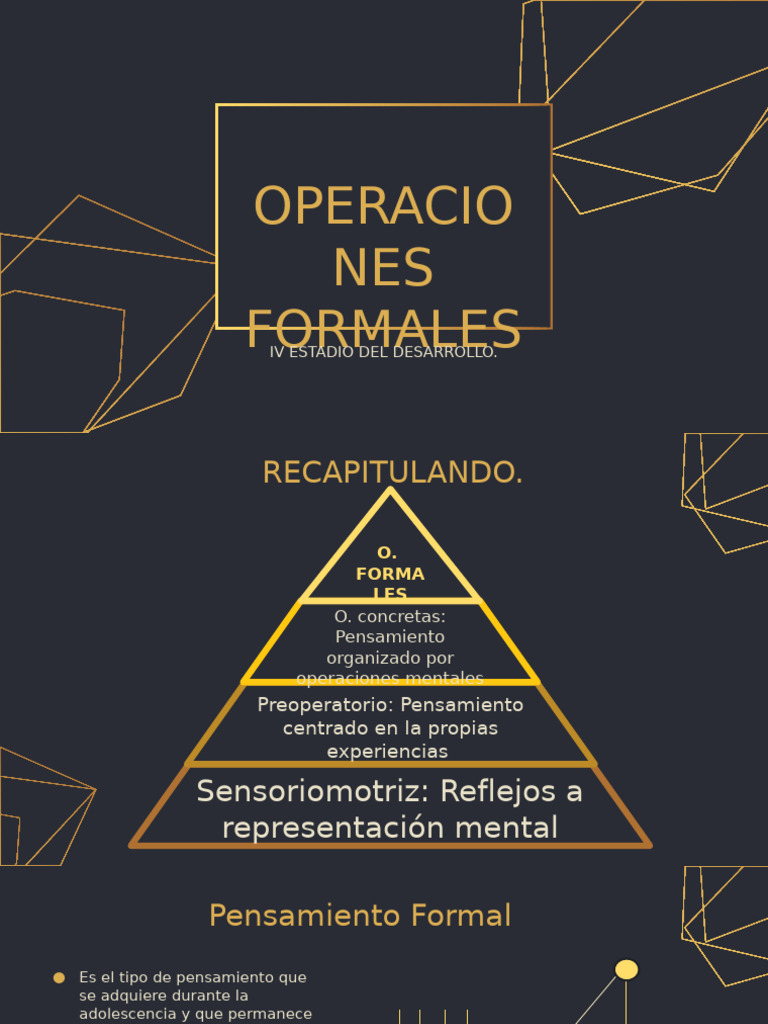 Operaciones formales. | PDF | Pensamiento | Lógica
