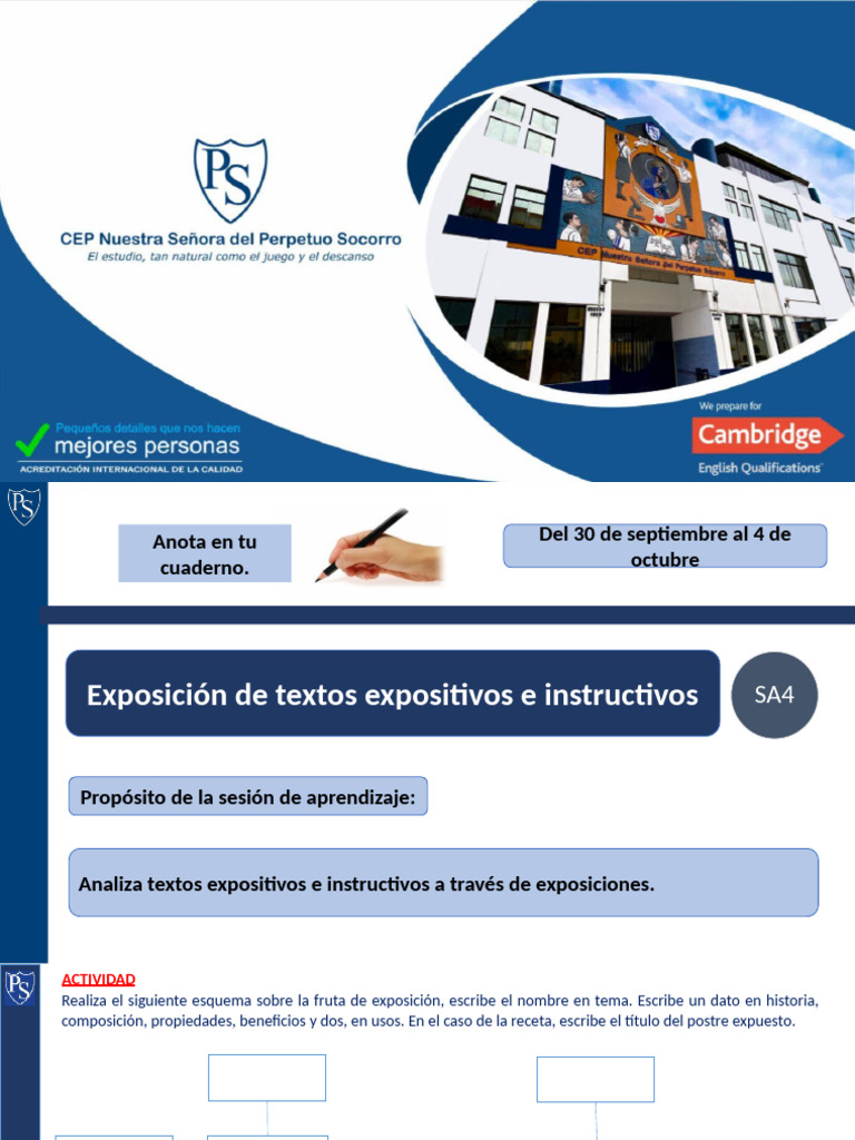 2024 p5 Comuni Ud5 Sem5 Dt1 - Análisis de Texto Informativo (Expositivo ...