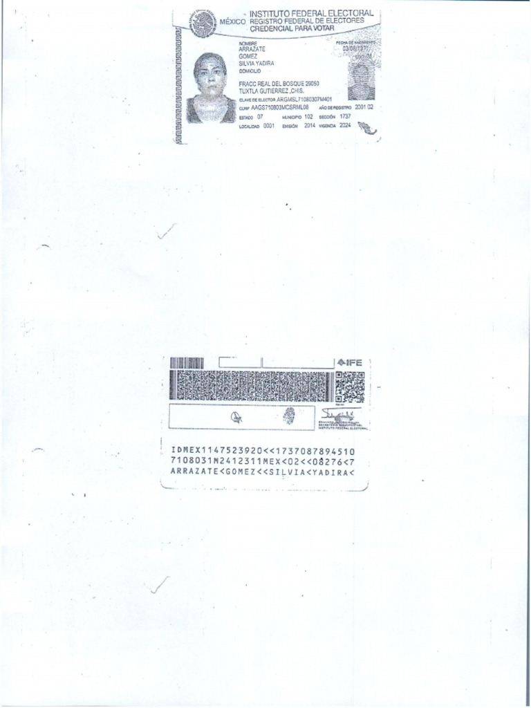 Credencial Jefa 0001 | PDF