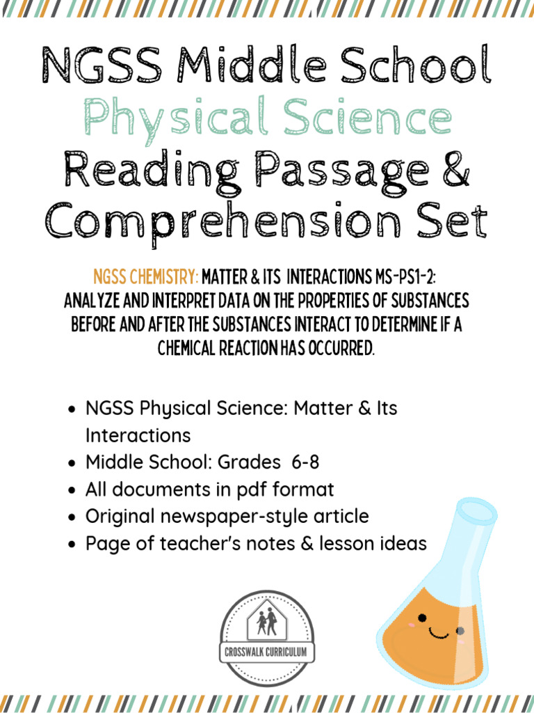 Free Chemistry Claim Evidence Argument Reading Practice | PDF | Science ...