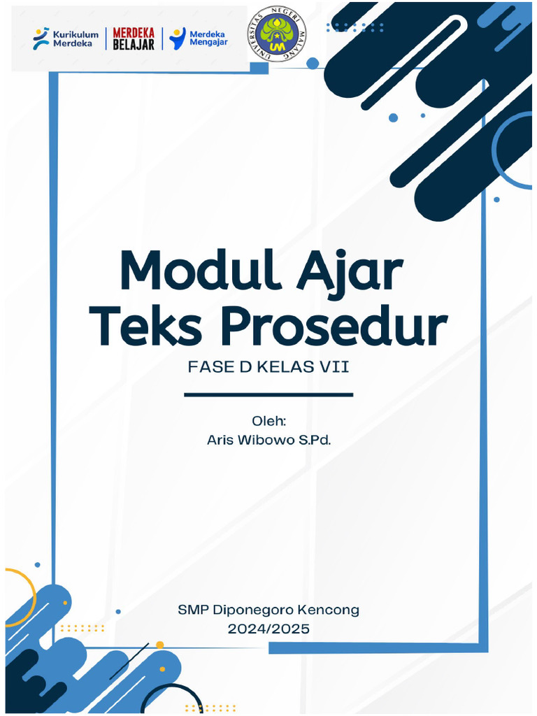 Modul Teks Prosedur | PDF