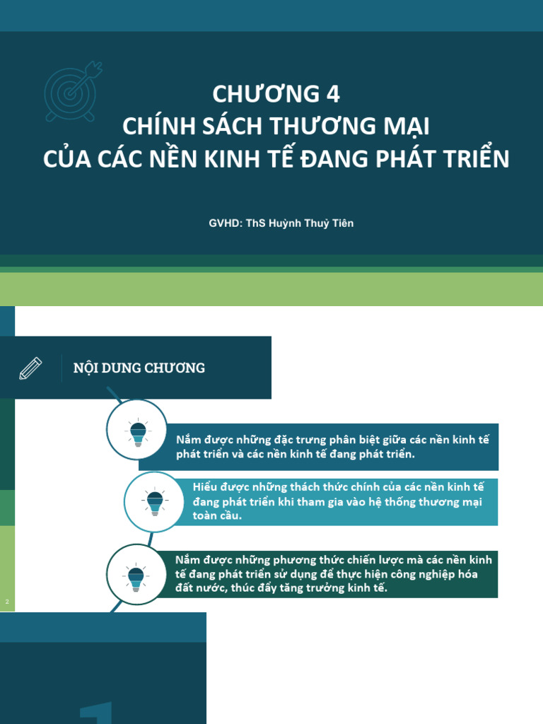 Chương 4_ CSTM của các QG đang phát triển_gui lop | PDF