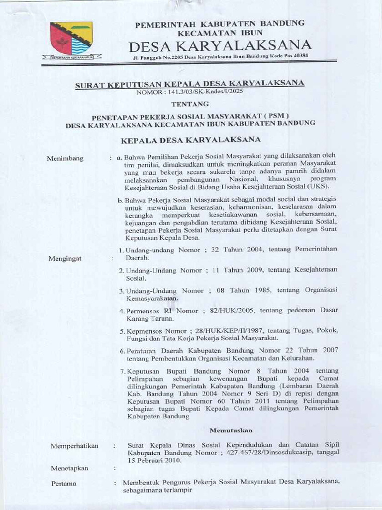 SK PSM Karyalaksana | PDF