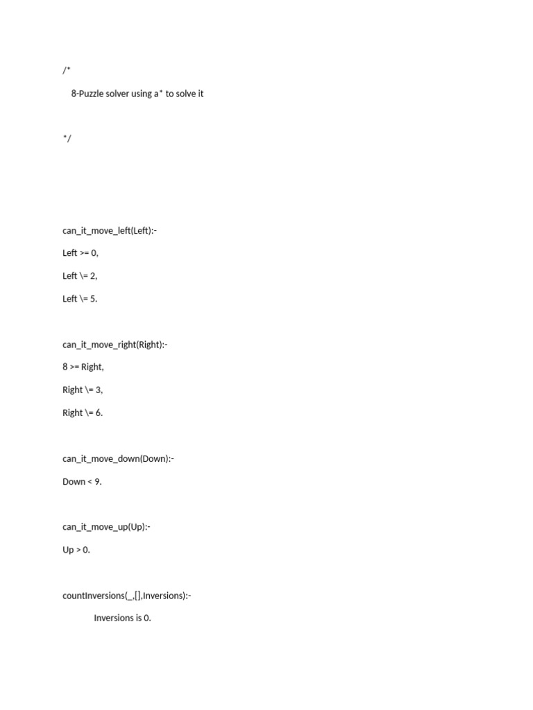 8_puzzle | PDF | Algorithms | Applied Mathematics