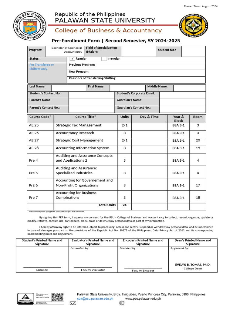 Regular Bsa 3 1 2ND Sem Pef | PDF | Business Economics | Business